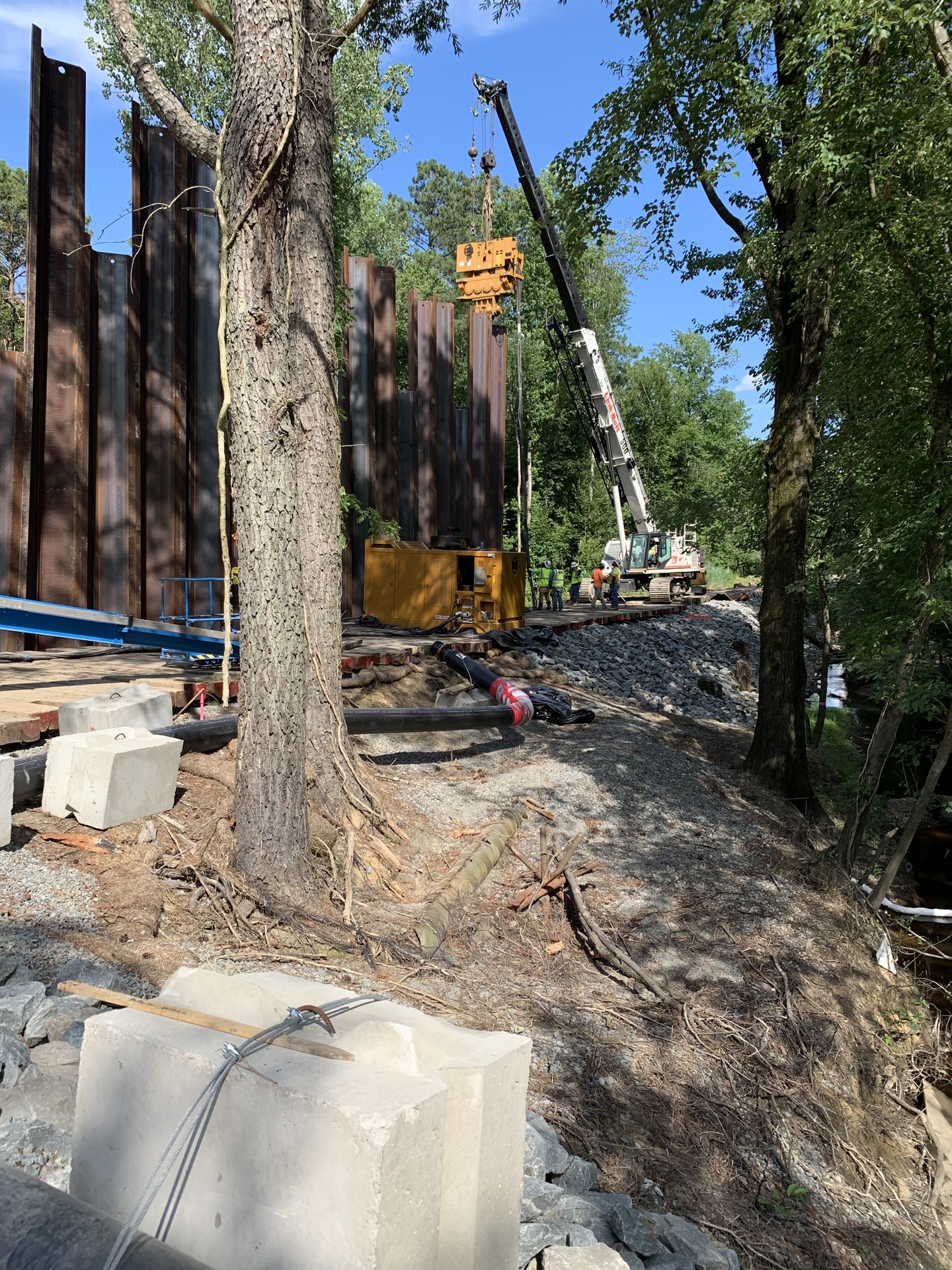 Inactive Basins Dam Stabilization - Sequoia Services