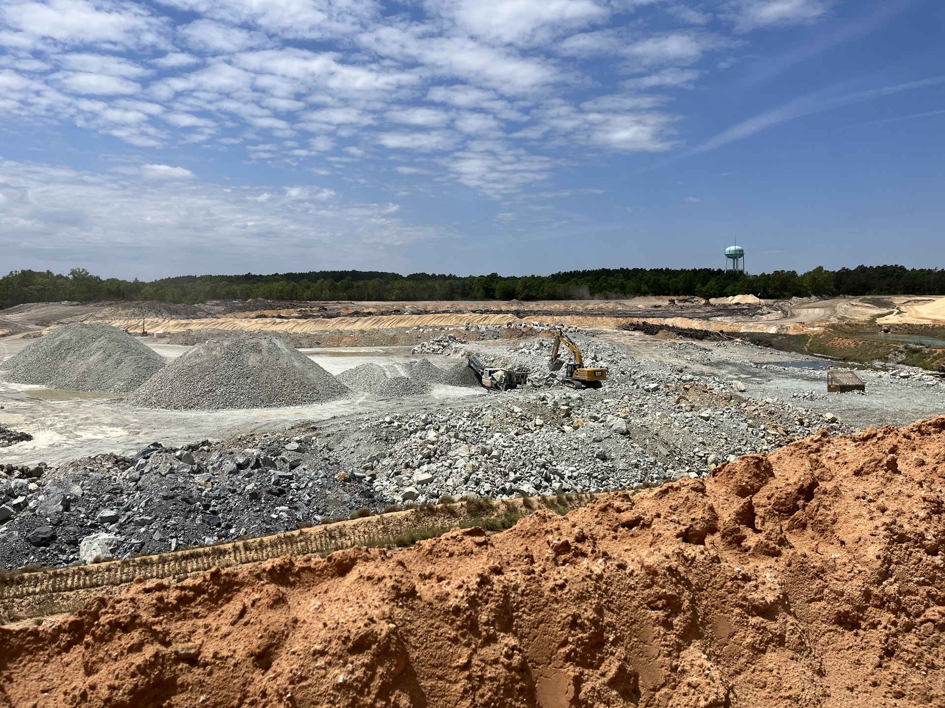 Mine Spoils Leach Pad - Sequoia Services