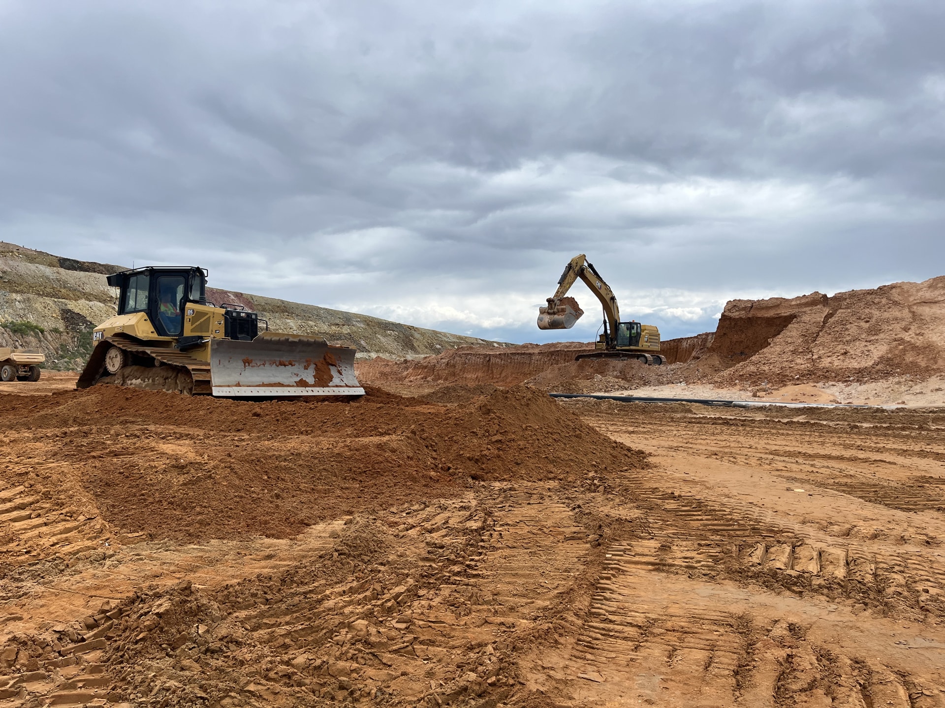 Mine Spoils Leach Pad - Sequoia Services