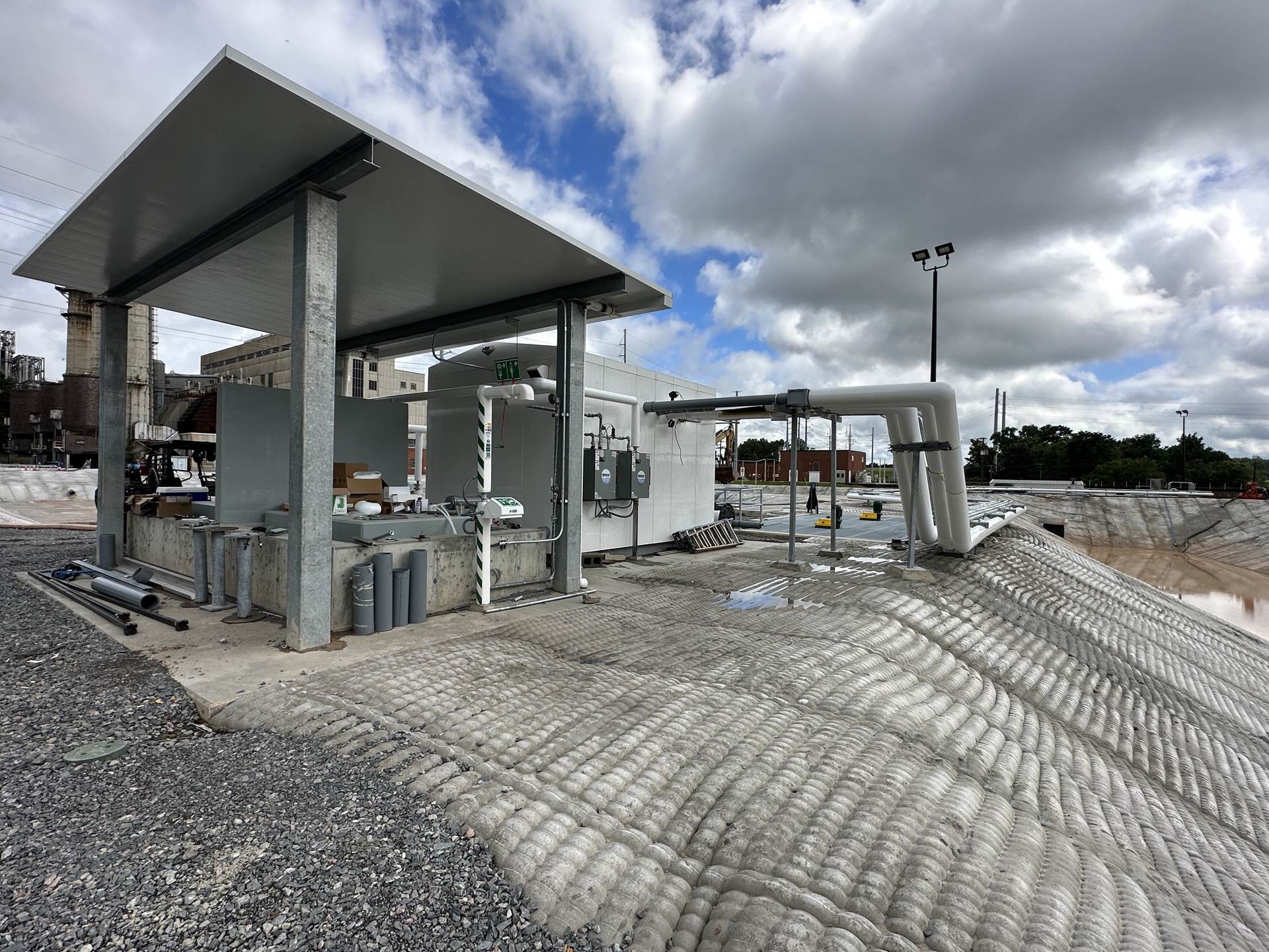 Settling Pond Closure - Sequoia Services