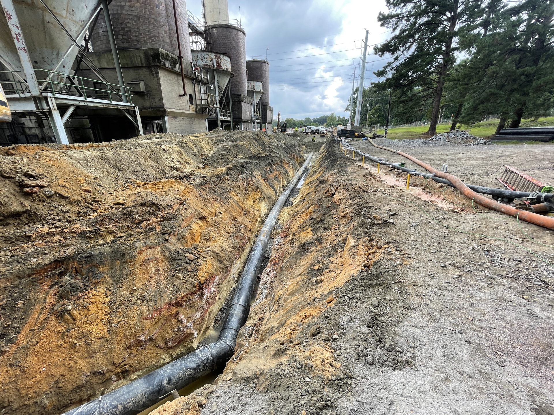 Settling Pond Closure - Sequoia Services