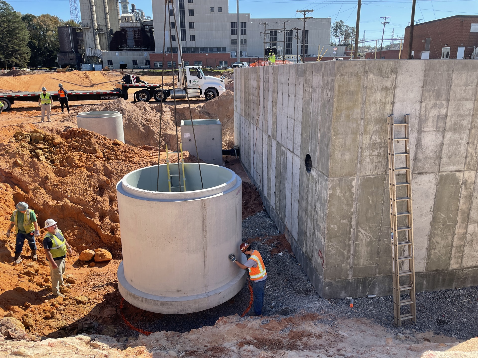 Settling Pond Closure - Sequoia Services