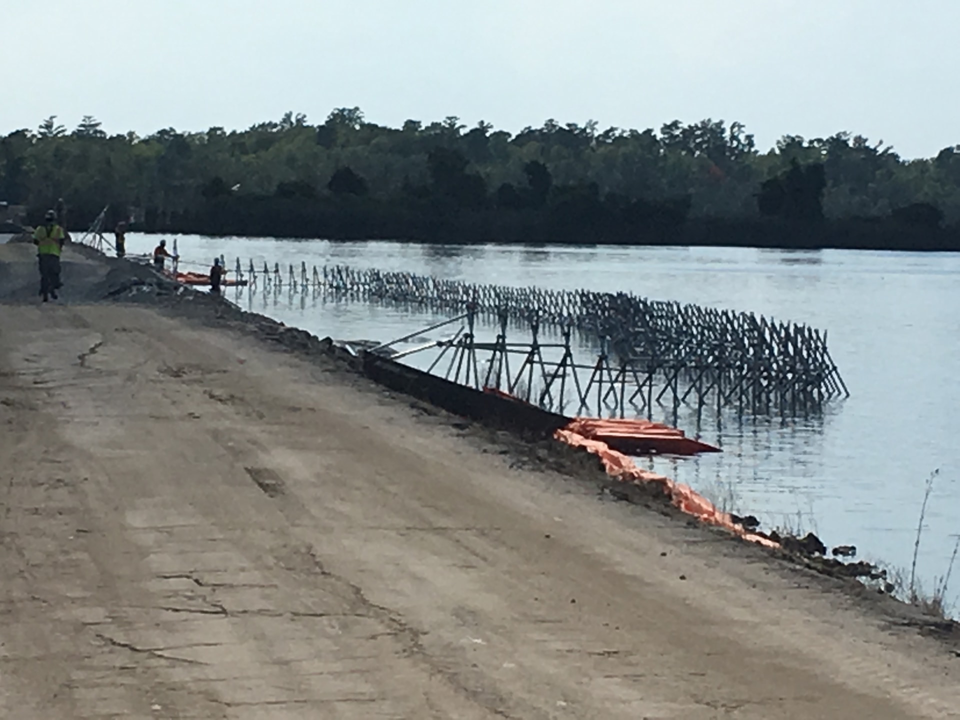 Cooling Lake Dam Repair - Sequoia Services