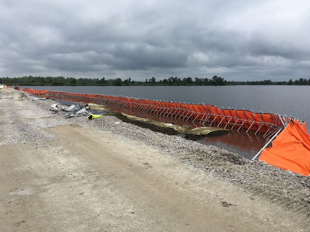 Cooling Lake Dam Repair - Sequoia Services