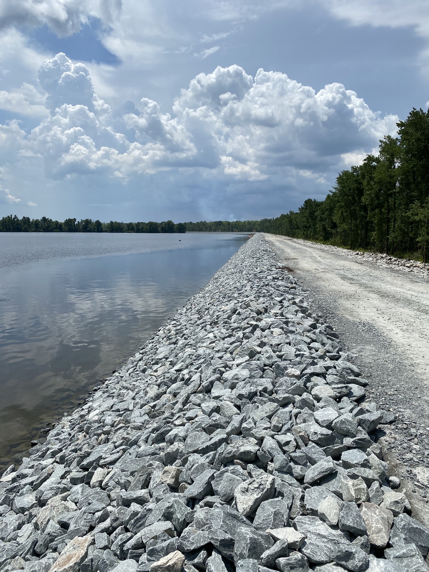 Cooling Lake Dam Repair - Sequoia Services