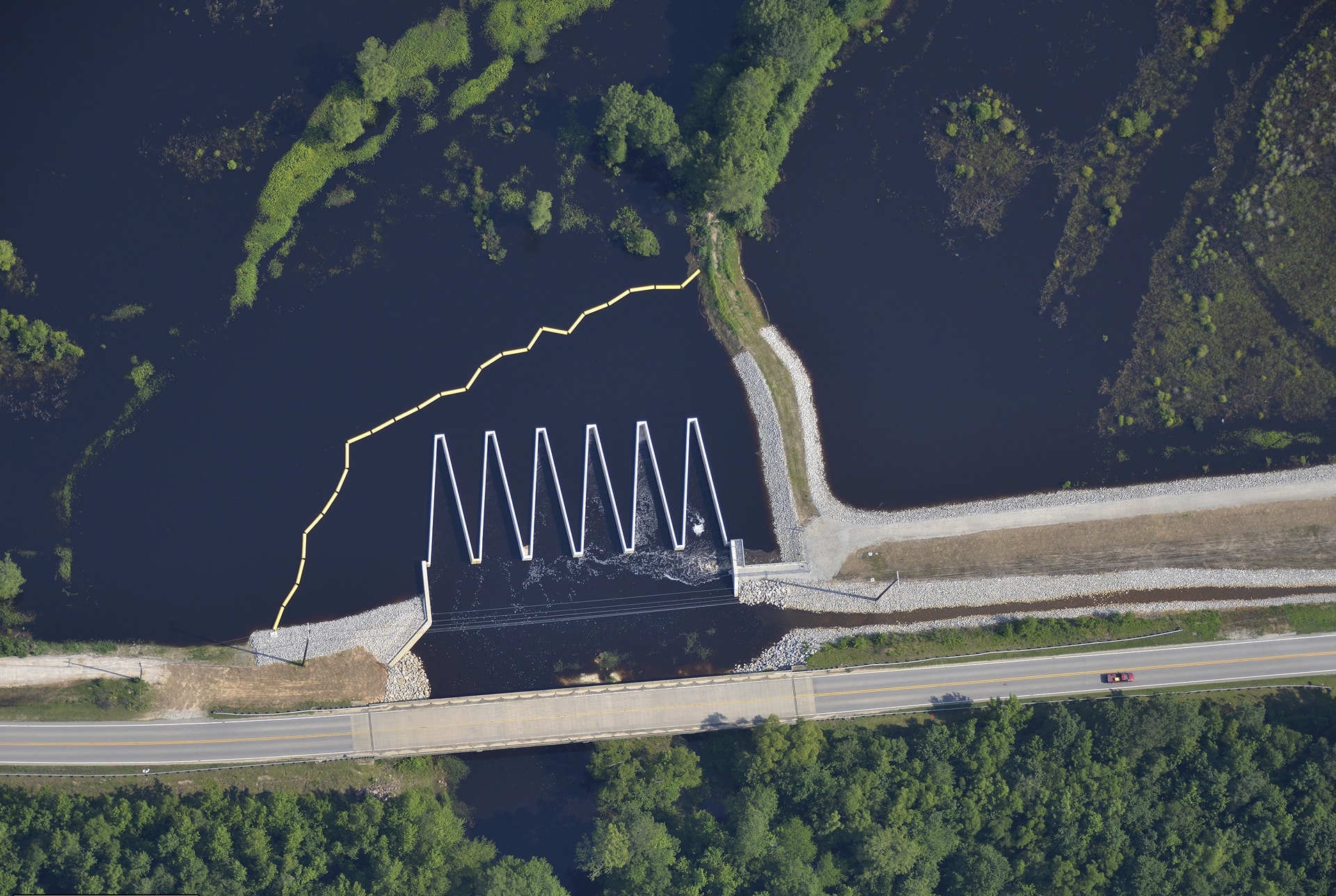 Labyrinth Spillway Dam - Sequoia Services