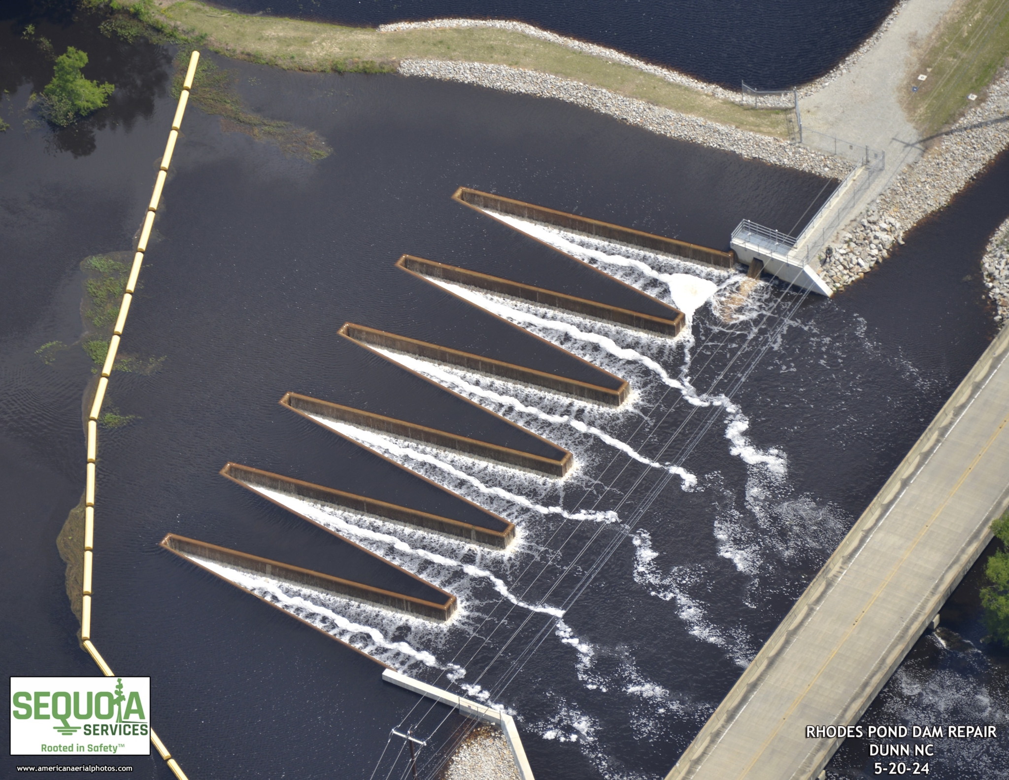 Labyrinth Spillway Dam - Sequoia Services